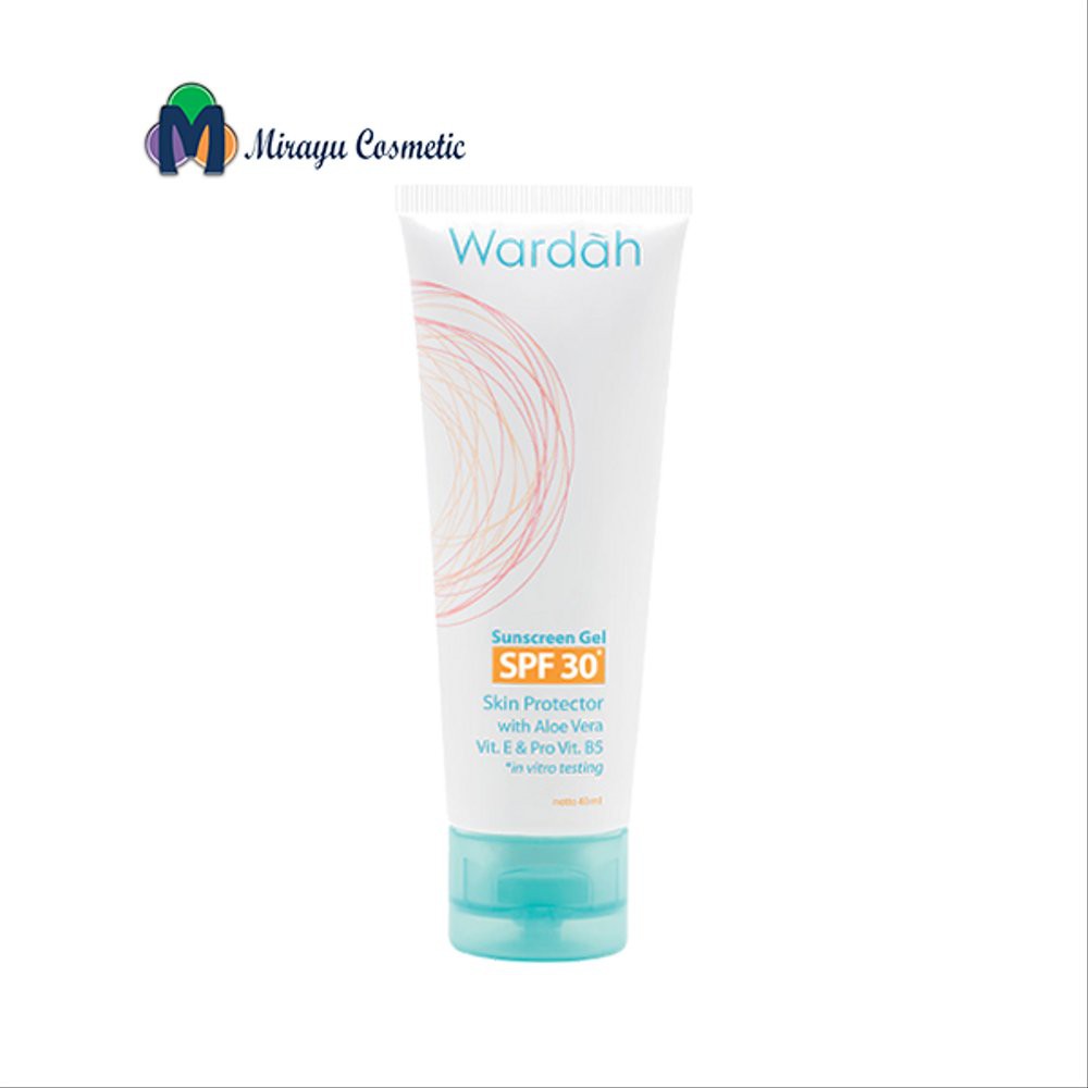 Jual Wardah Sun Care Sunscreen Gel SPF 30 40 Ml | Shopee Indonesia