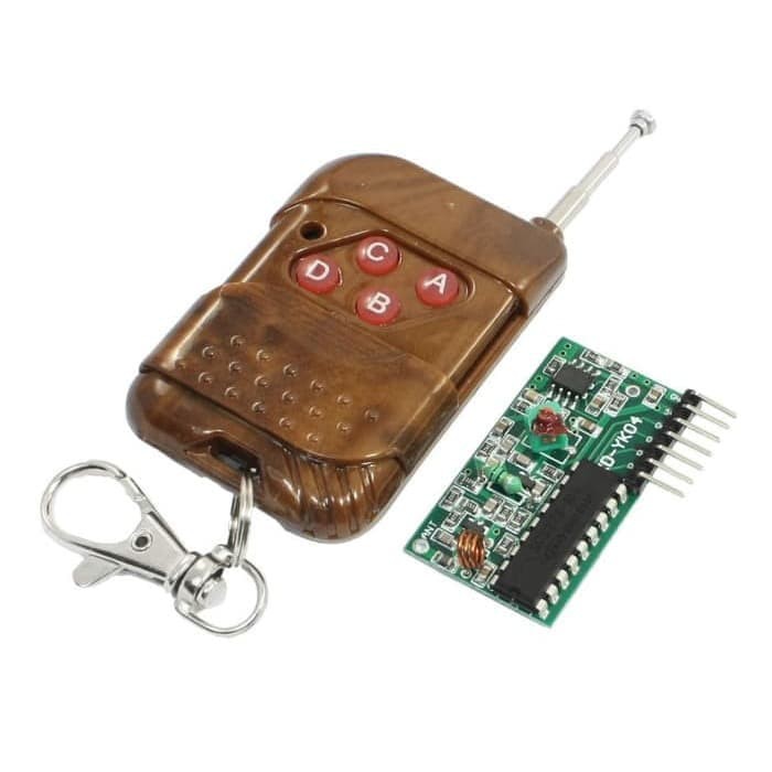 Jual Wireless Remote 2262/2272 4 Channel 315/433MHz RF Transmitter ...