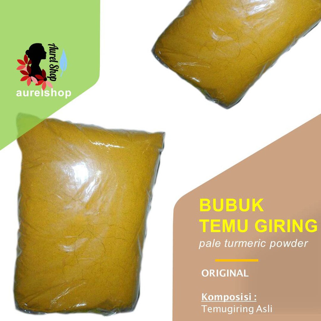 Jual Bubuk Temu Giring 1 kg Temu Poh (Pale Turmeric Powder) | Shopee ...
