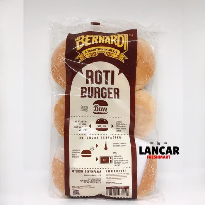 Jual BERNADI ROTI BURGER WIJEN ISI 6 / BERNADI ROTI BURGER POLOS ISI 6 ...