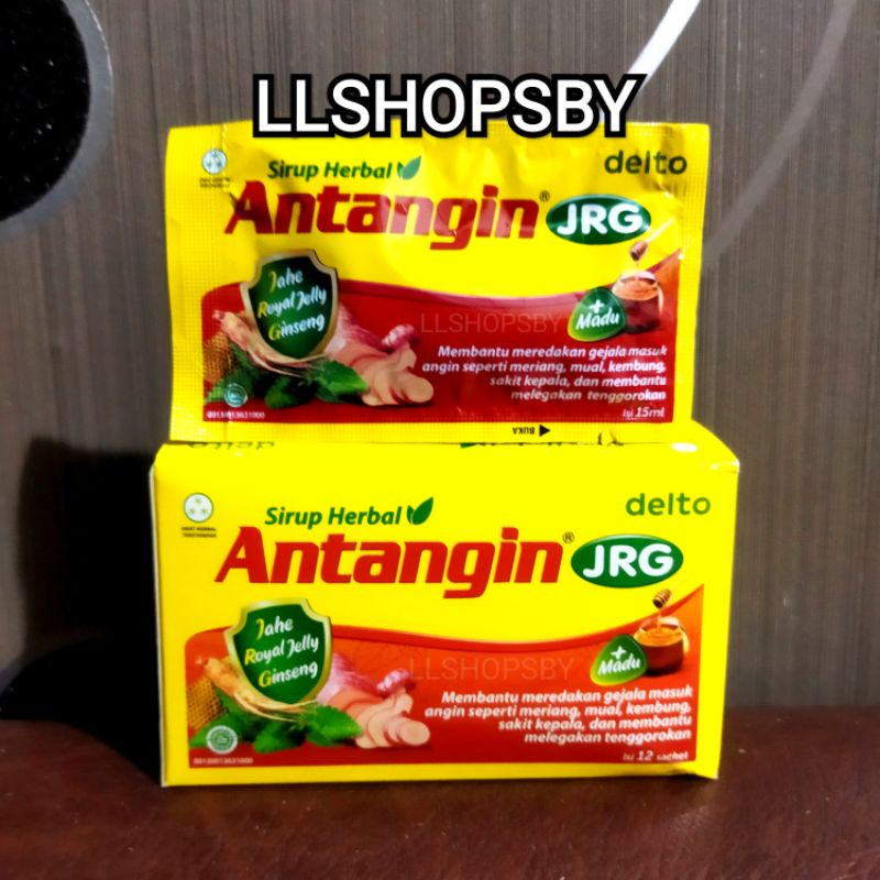 Jual antangin jrg 15 ml jahe royal jelly gingseng sirup herbal (ECER ...