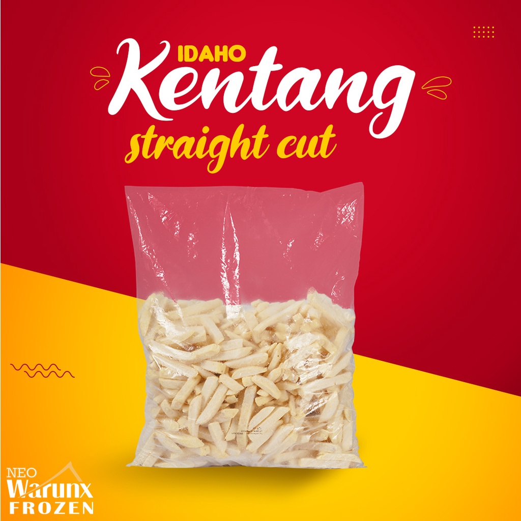 Jual KENTANG GORENG Idaho Straight Cut 2kg | Shopee Indonesia