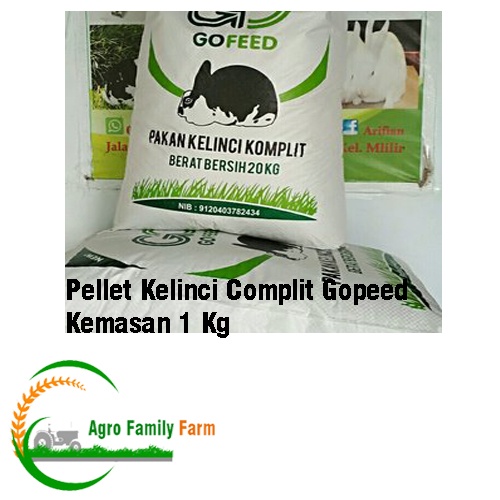 Jual Pellet Kelinci Gofeed Kemasan 1 Kg | Shopee Indonesia