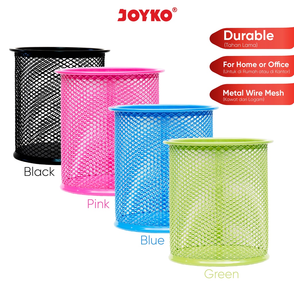 Jual Desk Set Pen Holder Tempat Alat Tulis Jaring Jala Joyko DS-16 ...