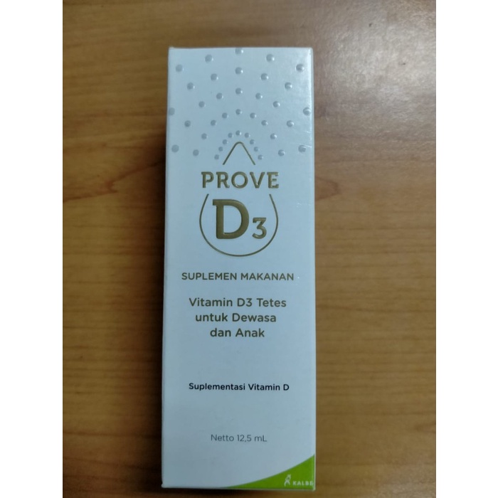 Jual Prove D3 Drop Original Vitamin D3 400Iu / Tetes 12.5 Ml Dewasa ...