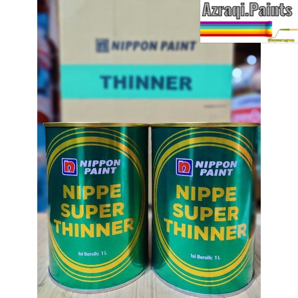 Jual THINNER SUPER NIPPON PAINT ( 1 LITER ) | Shopee Indonesia