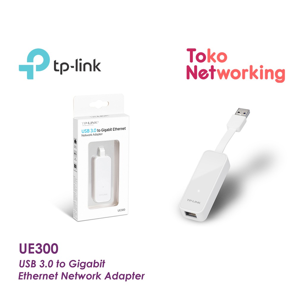 Jual TP-LINK UE300: Usb 3.0 To Gigabit Ethernet Network Adapter | Shopee Indonesia