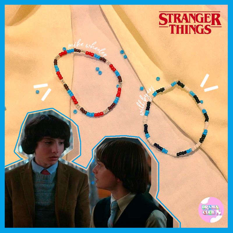 Jual STRANGER THINGS THEMED MIKE AND WILL SNOWBALL S2 BRACELET/GELANG ...