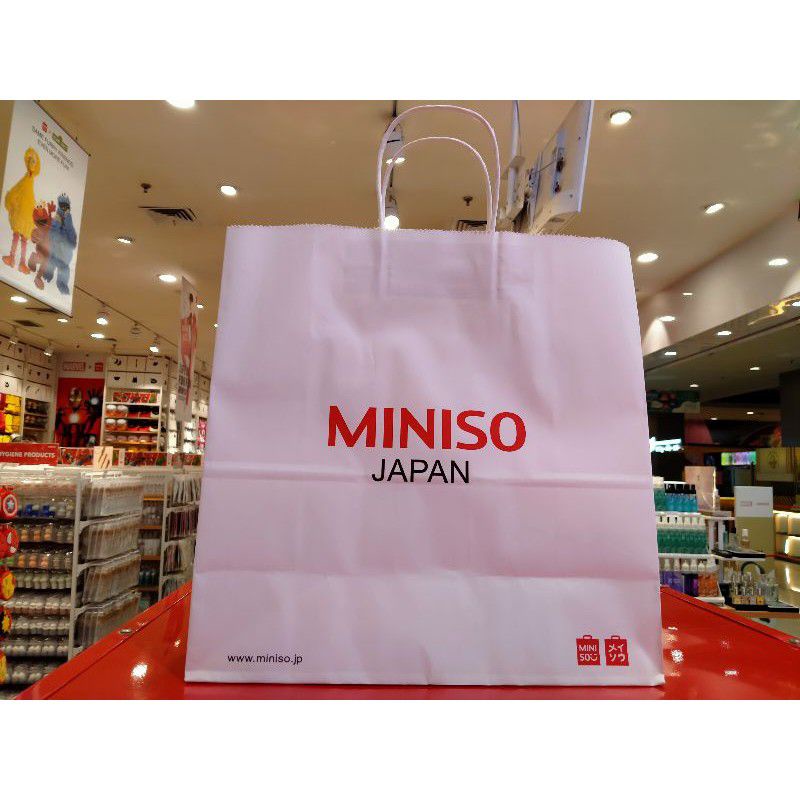 Jual Paper Bag Miniso | Shopee Indonesia