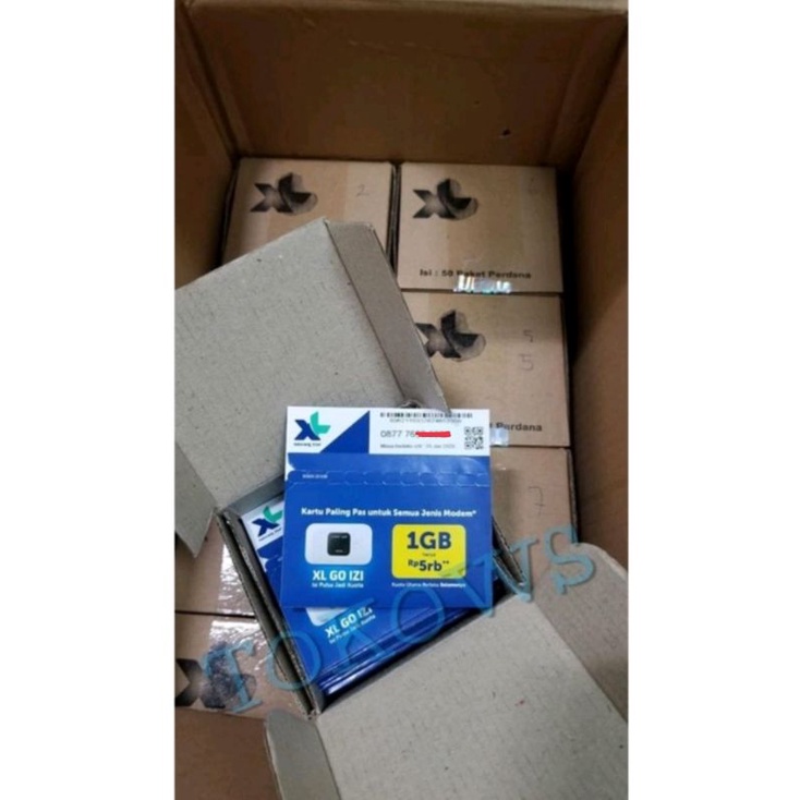 Jual Kartu Perdana XL GO IZI Khusus Untuk Modem MiFi Unlock - Isi Pulsa ...