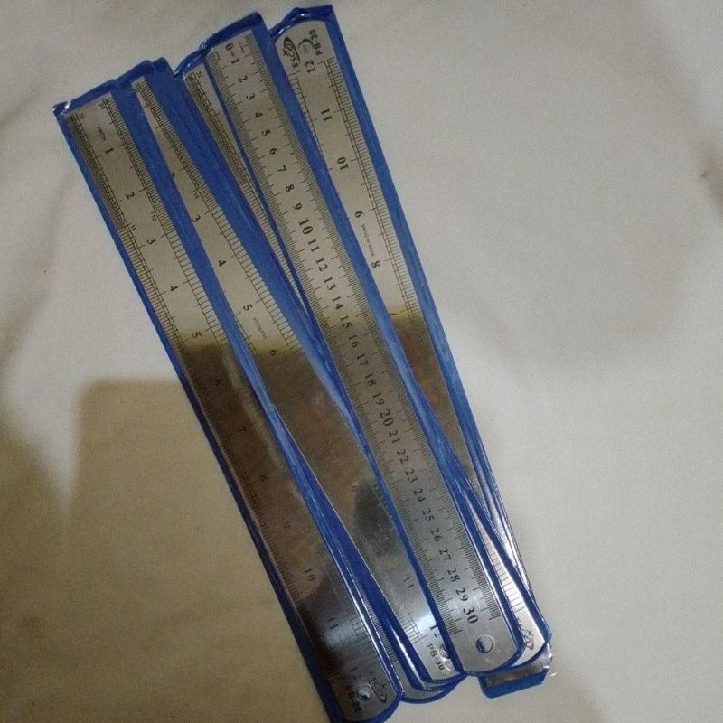 Jual Penggaris Besi 30 cm / Penggaris Stainless 30 cm | Shopee Indonesia