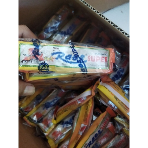 Jual susu raos rasa cokelat 10x15grsusu bubuk | Shopee Indonesia