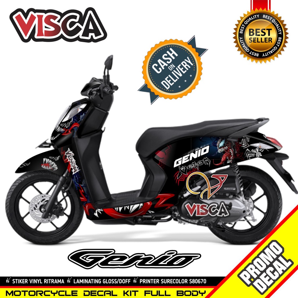 Jual Decal Genio Full Body 2022 Stiker Genio Variasi 2022 Full Body ...