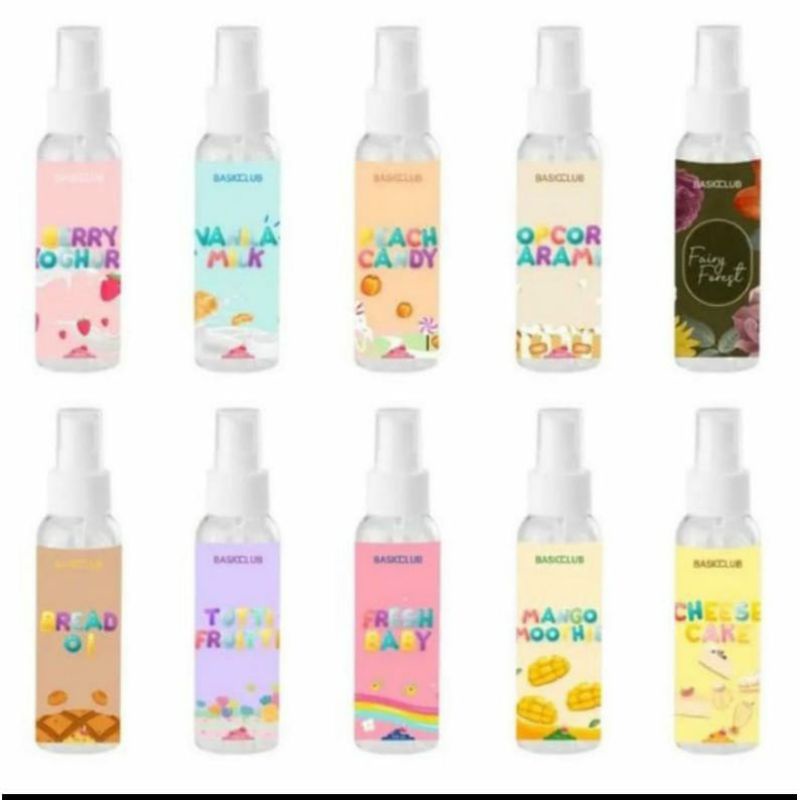 Jual BODY MIST BASICCLUB | SISTER BRAND GEAMOORE | 100 ML | Shopee Indonesia