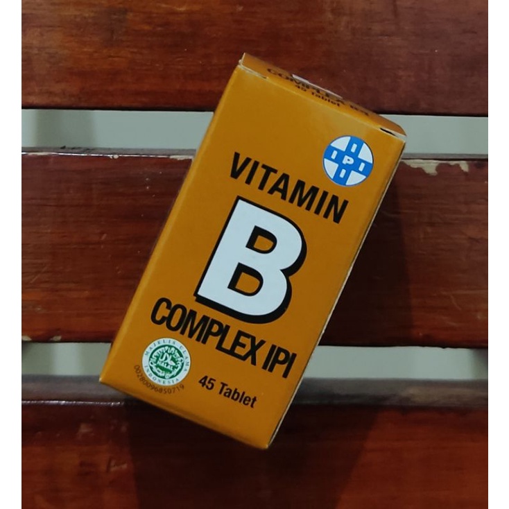Jual Vitamin B Complek Ipi / Daya Tahan Tubuh / Menjaga Sistem Syaraf ...