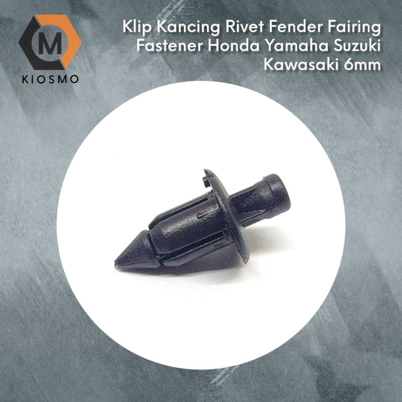 Jual 10pcs Baut Klip Kancing Rivet NMax CBR Ninja Universal 6mm ...