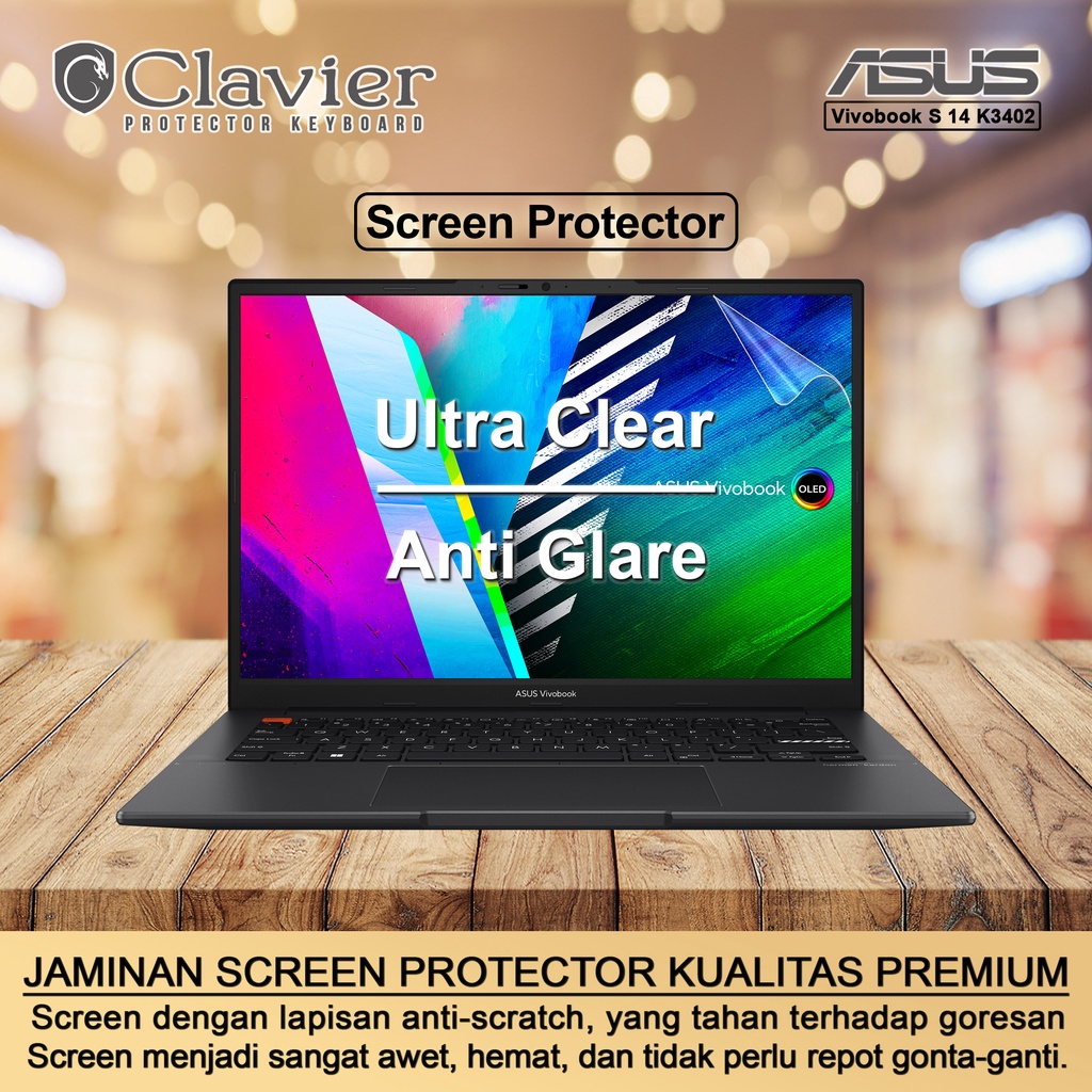 Jual Cover Keyboard Screen Protector Garskin Laptop Anti Gores Asus ...