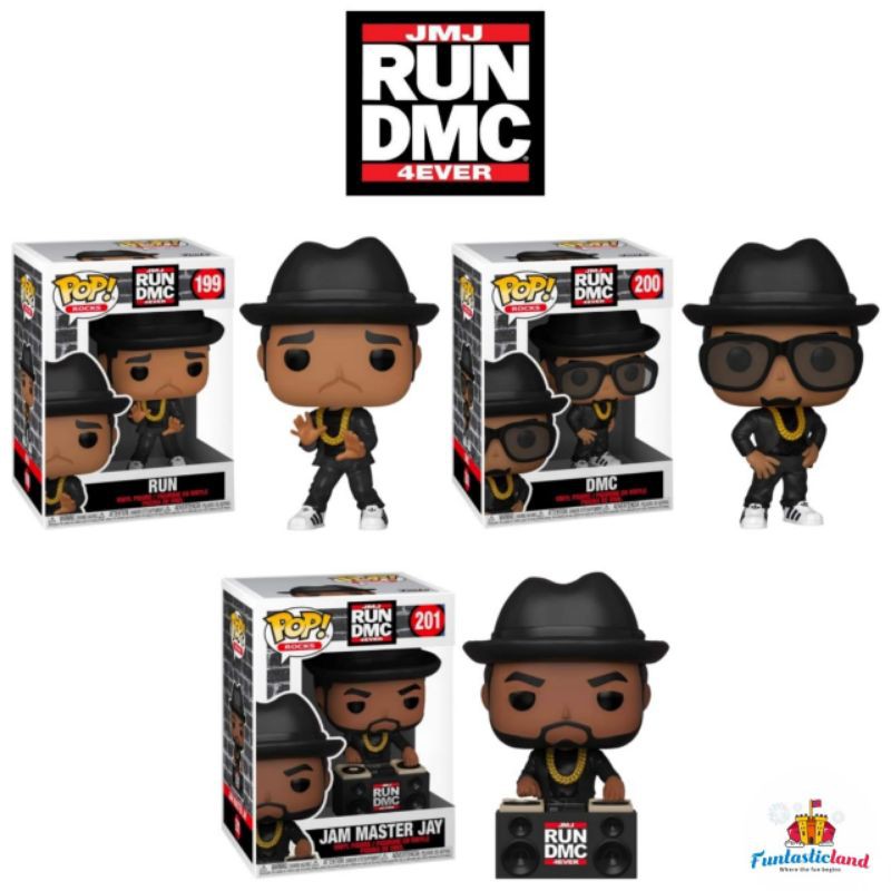 Jual Original Funko POP! Set Promotion Rocks RUN DMC - (3 Items ...