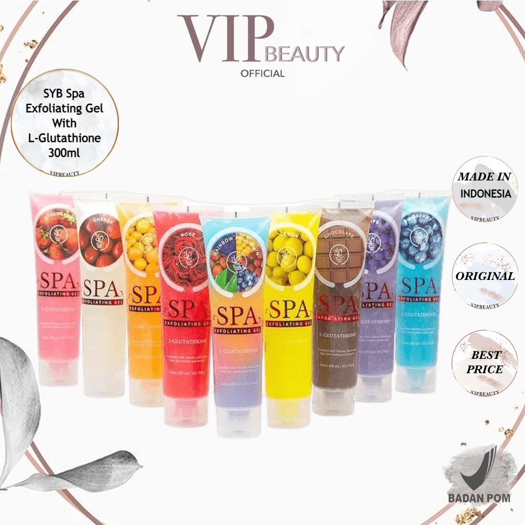 Jual SYB Spa Exfoliating Gel With L-Glutathione 300ml | Body Spa ...