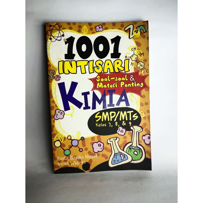 Jual 1001 Intisari Soal-soal Materi Penting Kimia SMP . vri1 | Shopee ...