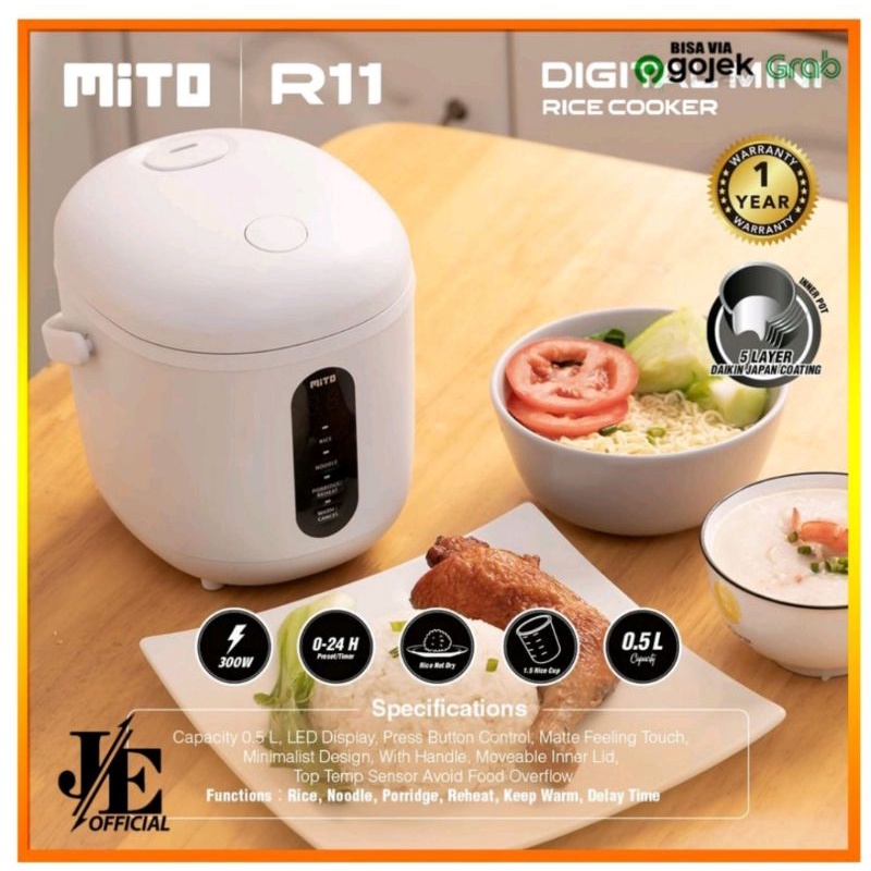Jual Rice cooker mito digital mini R11 | Shopee Indonesia