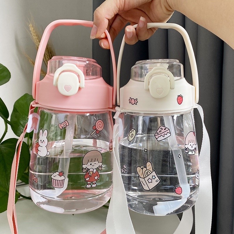 Jual Botol Minum Tempat Minum Anak Botol Minum Viral Kapasitas 1,3 ...