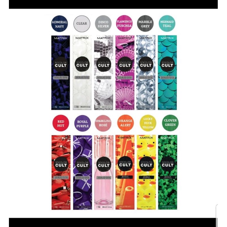 Jual matrix so color cult 90ml / matrix socolor pewarna rambut 90 ml ...