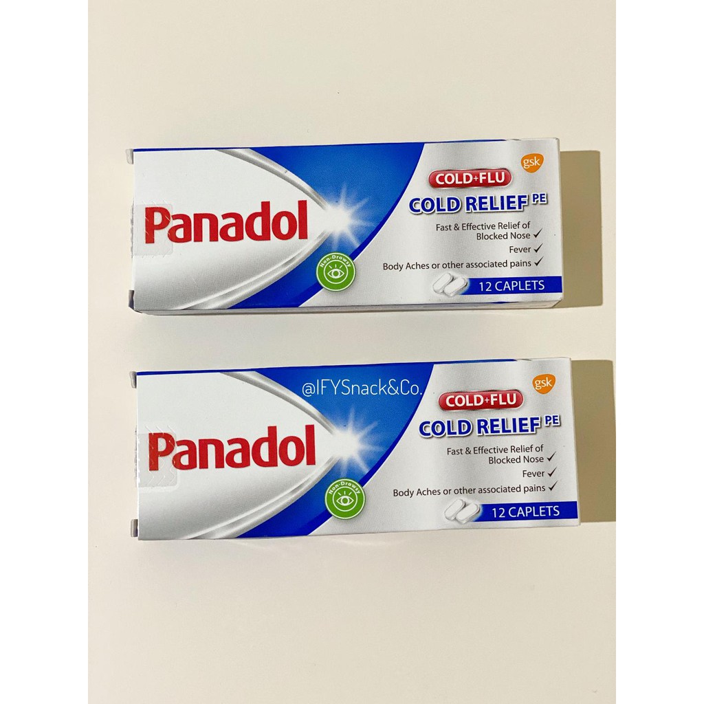 Jual Panadol Cold Relief Singapore 12 Caplets | Shopee Indonesia