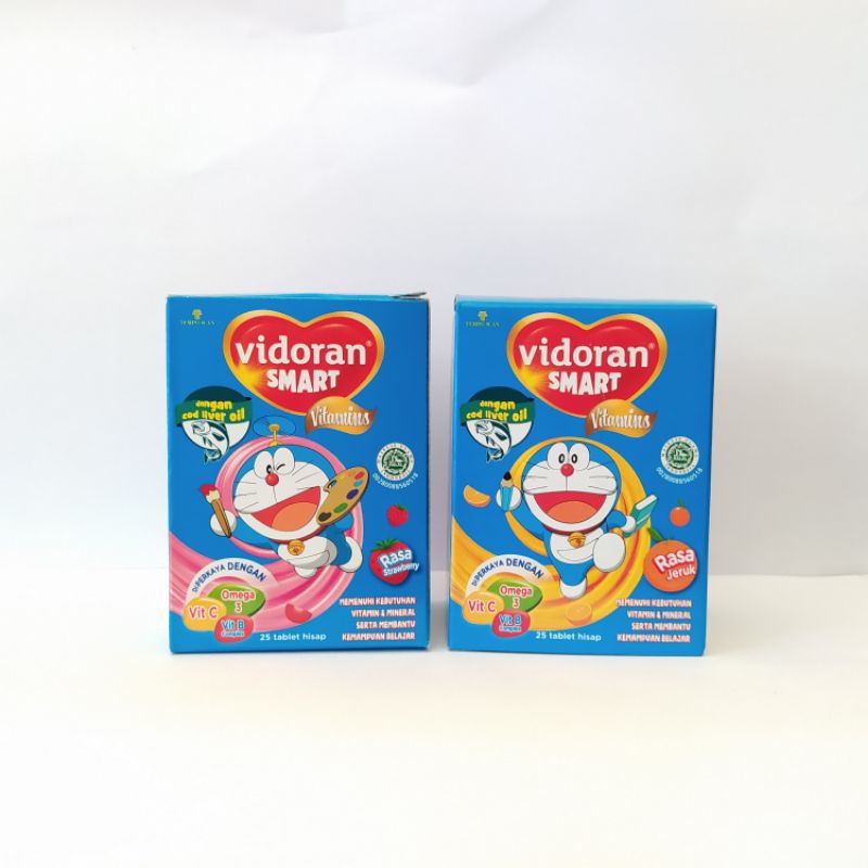 Jual Vidoran smart plus tablet multivitamin isi 25 tablet | Shopee ...