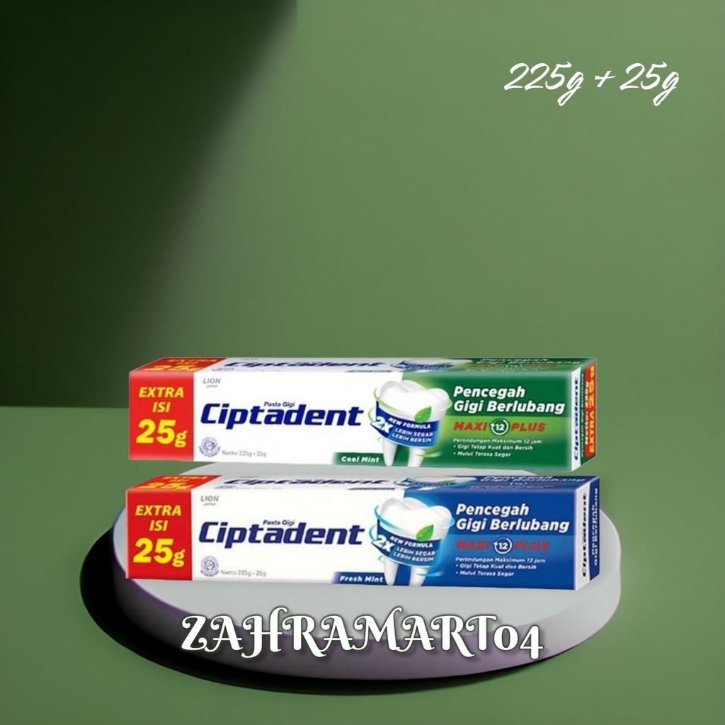 Jual Ciptadent Maxi 12 Plus Jumbo 225 g | Shopee Indonesia