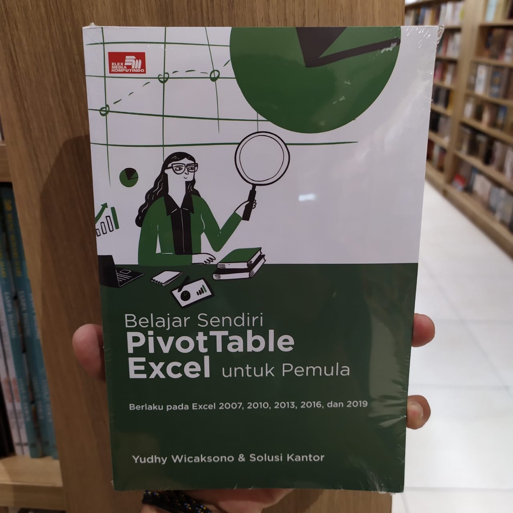Jual Buku Belajar Sendiri Pivot Table Excel | Shopee Indonesia