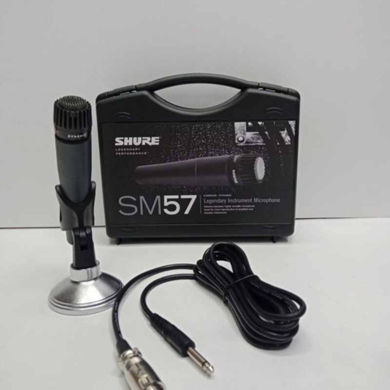 Jual Microphone Kabel SM 57/ Professional Microphone Instrumen Cable ...