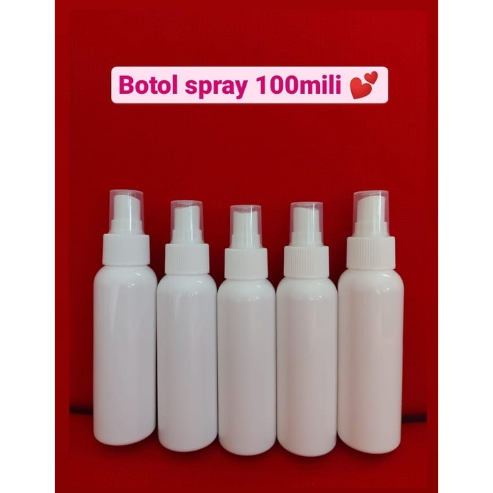Jual Botol Spray Putih Glow Ukuran 100 ml | Shopee Indonesia