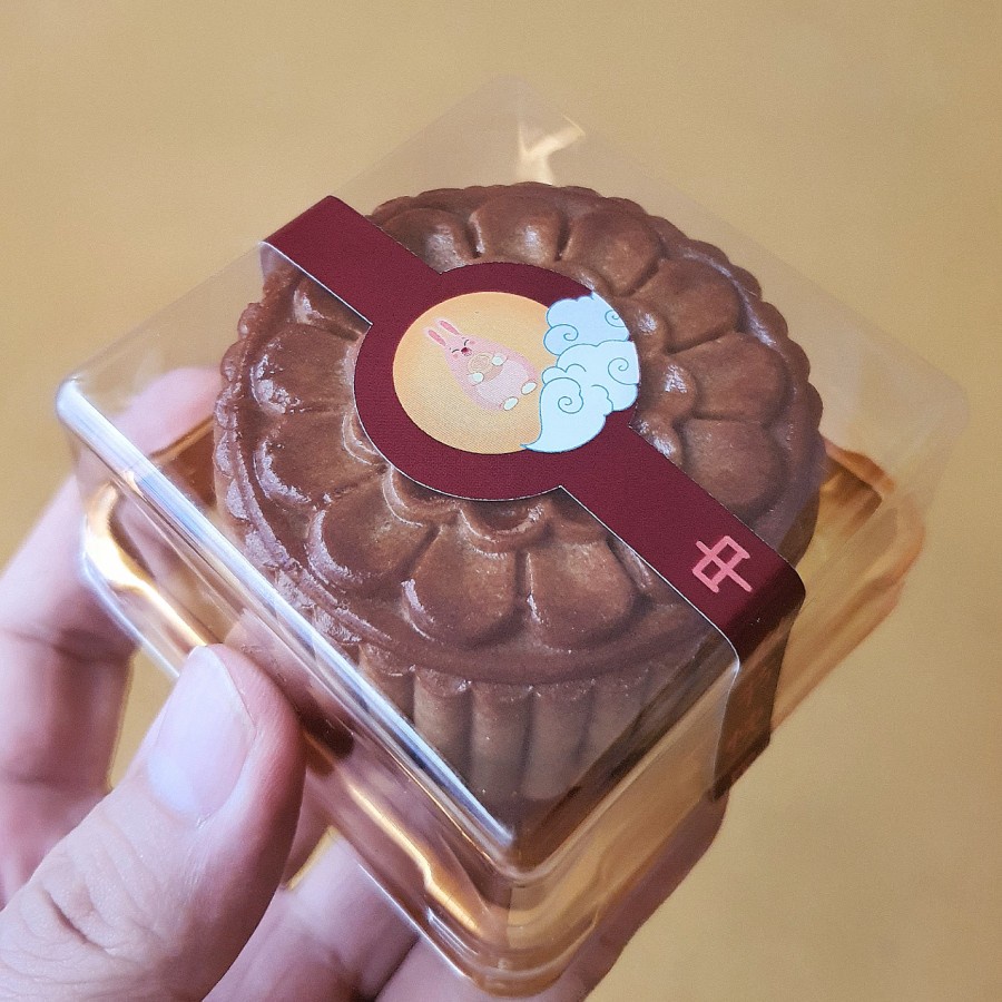 Jual Sticker seal mika mooncake 125 gr label stiker lucu hiasan mika ...