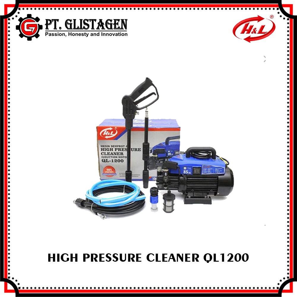 Jual Mesin Steam Cuci Jet Cleaner High Pressure Washer H&L QL-1200 ...