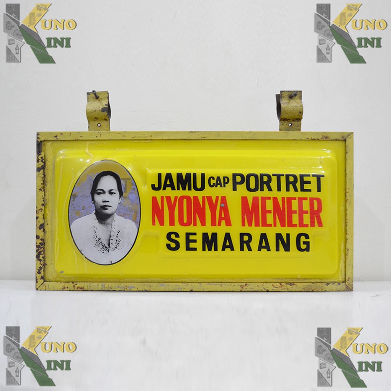 Jual NEON BOX JAMU CAP PORTRET NYONYA MENEER SEMARANG (LIST KUNING ...