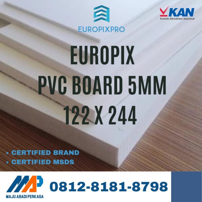 Jual Pvc Board/ Pvc Foam Board 5Mm Ukuran 122 X 244 Cm 080 | Shopee Indonesia
