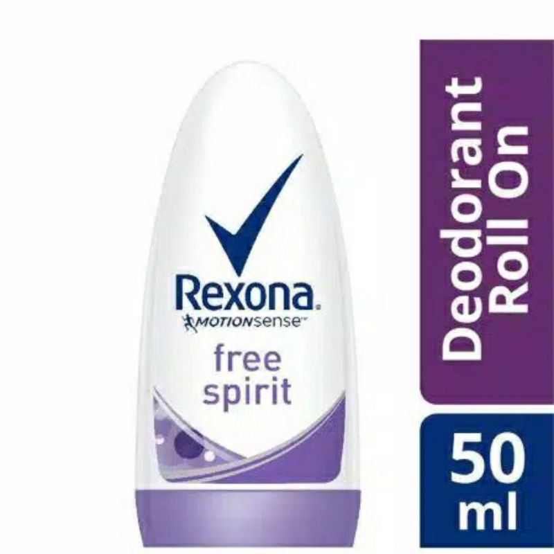 Jual REXONA DEO ROLL ON FREE SPIRIT 50ml | Shopee Indonesia