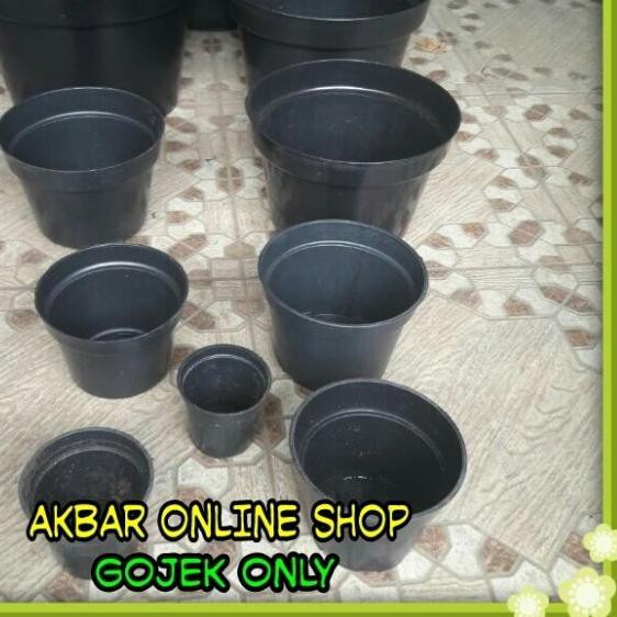 Jual Pot Hitam 35 Cm ( Khusus Via ) | Shopee Indonesia