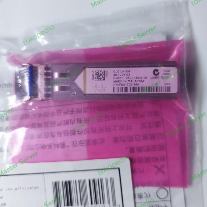 Jual ORIGINAL - Cisco SFP-GE-L Gigabit Single Mode Optical Module Fiber ...