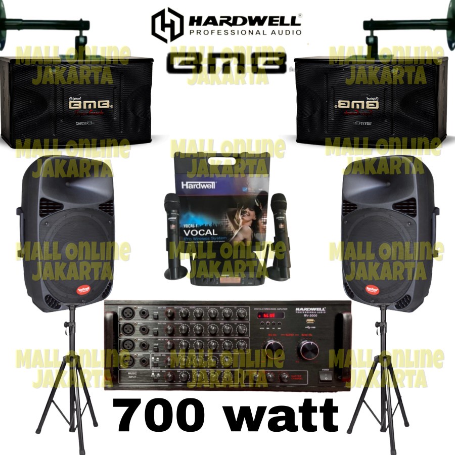 Jual Paket sound system Bmb 10 inch Indoor outdoor Baretone 15 inch ...