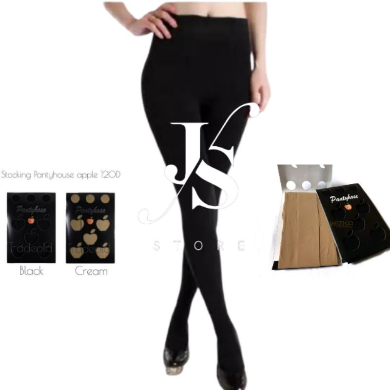 Jual Stocking Celana APPLE 120D (ORIGINAL) / STOKING TEBAL / Stoking ...