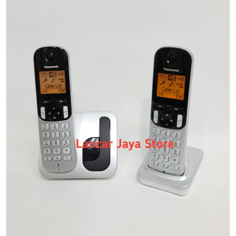 Jual Telepon Wireless Panasonic KX-TGC252 (2Handset) Intercom Used | Shopee Indonesia