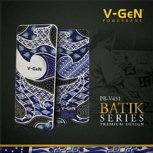 Jual Powerbank V GeN V451 4500mAh Special Edition Batik Indonesia ...