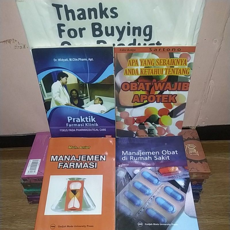 Jual Manajemen Farmasi, M. Obat Rumah Sakit, Obat Wajib Apotek, Praktik ...