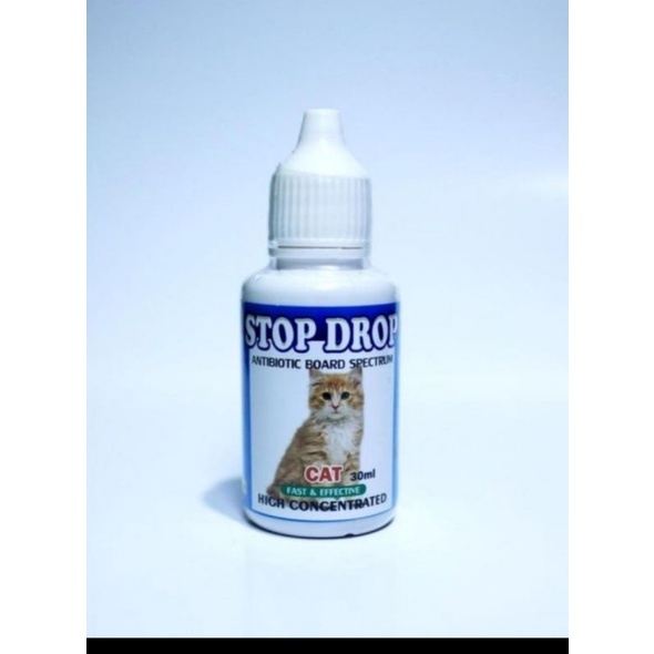 Jual Stop Drop obat antibiotik untuk semua jenis kucing | Shopee Indonesia