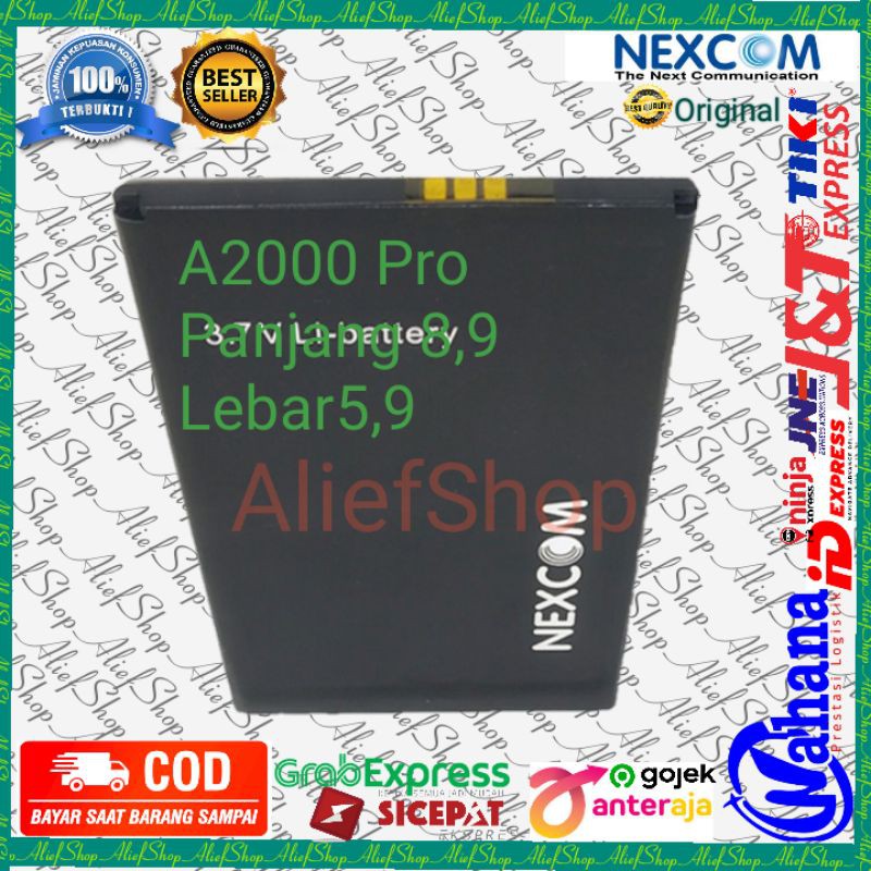 Jual Batrai Nexcom A2000 Pro Batre Nex Com Baterai Original | Shopee Indonesia