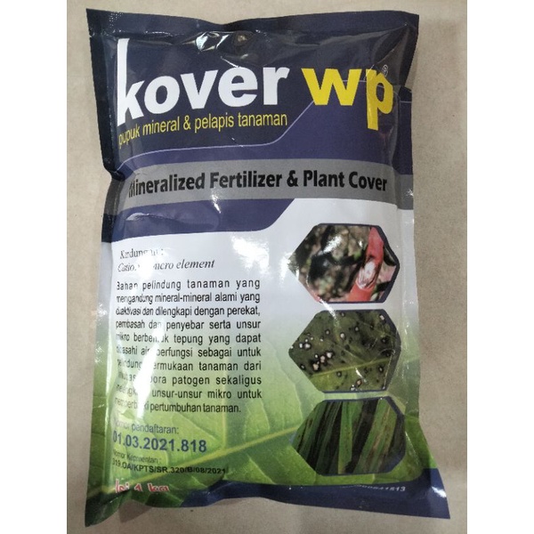 Jual KOVER WP 1KG (Mineral Pelindung Tanaman) SUDAH DEPTAN cover wp ...