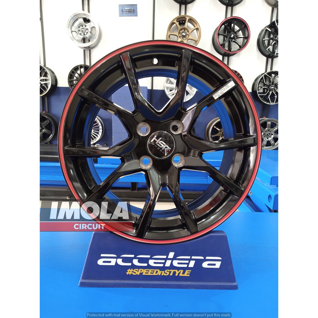 Jual Velg mobil Datsun R15 HSR Misato Ring 15 Baut 4x100 Lebar 7 ...