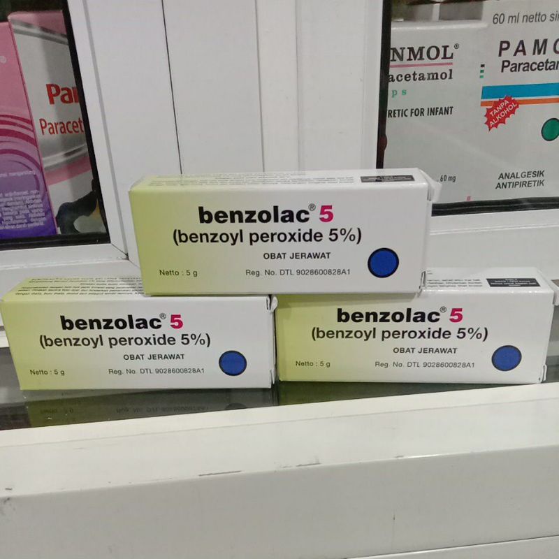 Jual Benzolac 5 ( benzoyl peroxide 5%) Exp OCT 25 | Shopee Indonesia